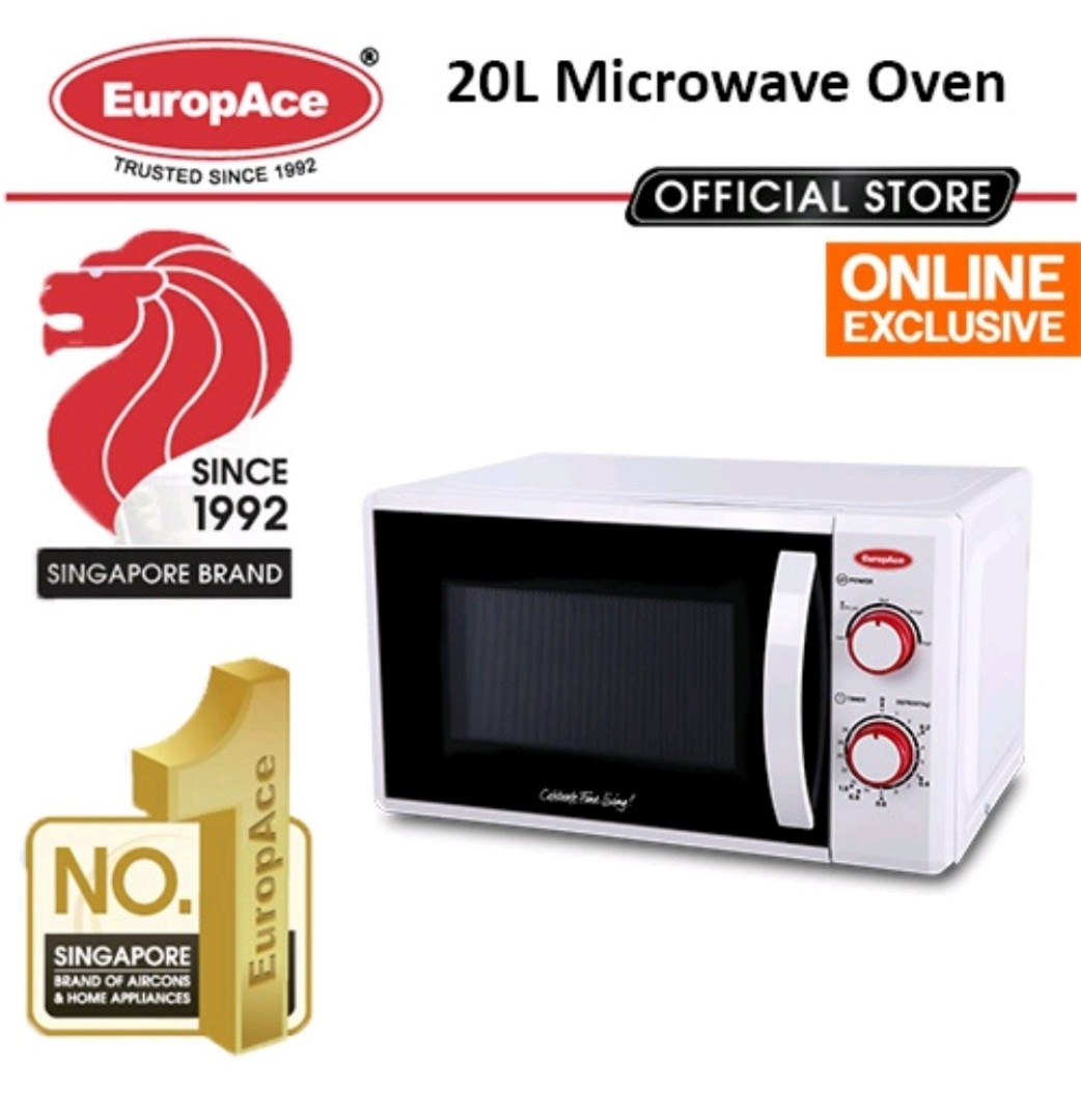[EuropAce]EuropAce 20L Microwave Oven (White) - 15 Months Warranty ...