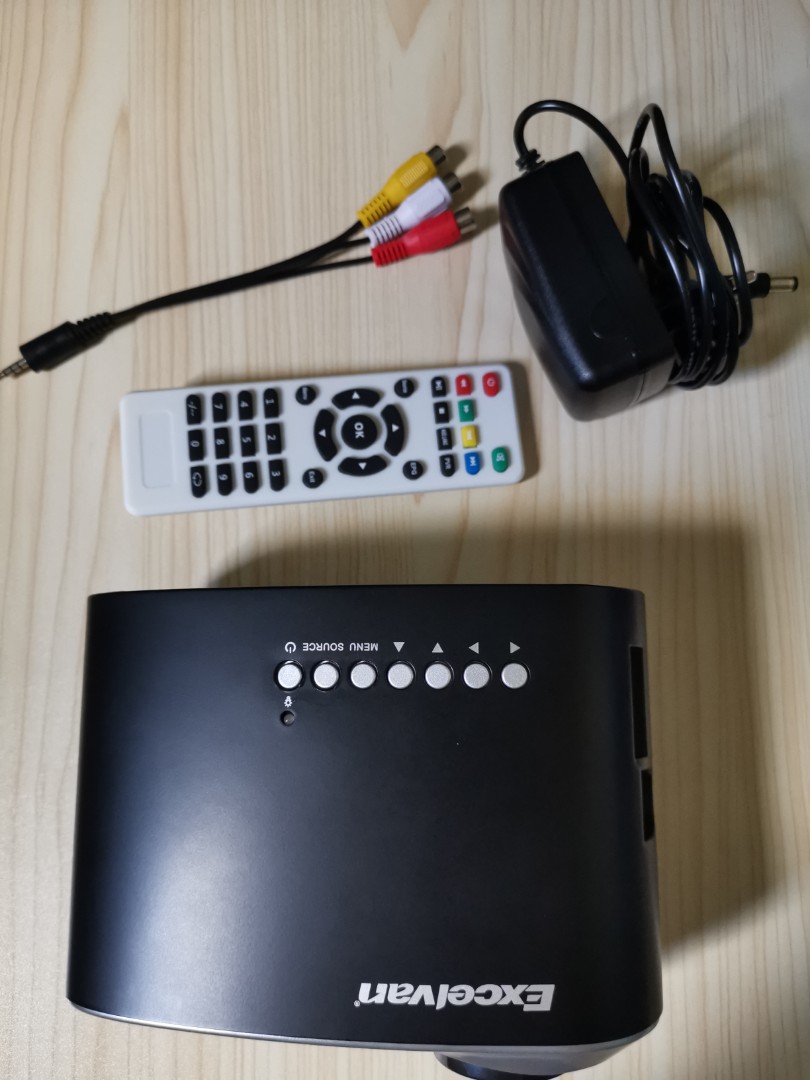 Excelvan Mini Led Projector/Projection, TV & Home Appliances, TV ...