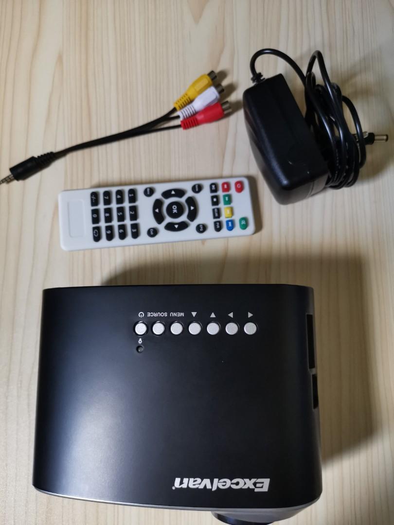 Excelvan Mini Led Projector/Projection, TV & Home Appliances, TV ...