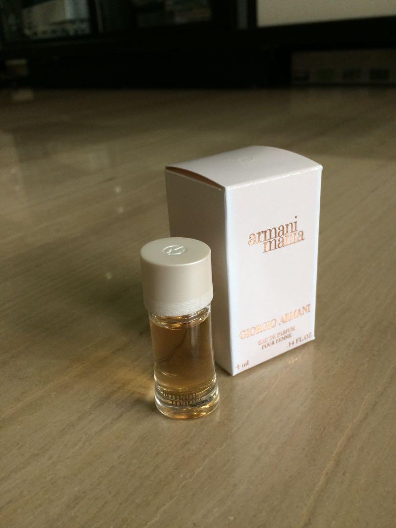 Giorgio Armani Mania 4ml EDP, Beauty & Personal Care, Fragrance ...