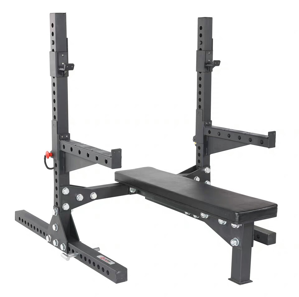 HEAVY DUTY Bench Press adjustable rack, Sports Equipment, Exercise ...