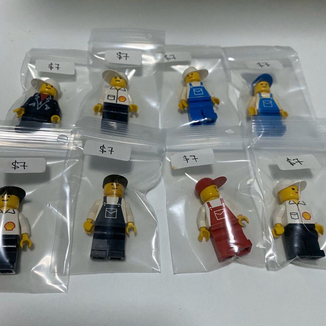 LEGO Vintage Minifigures Postman / Shell Employee, Hobbies & Toys, Toys ...