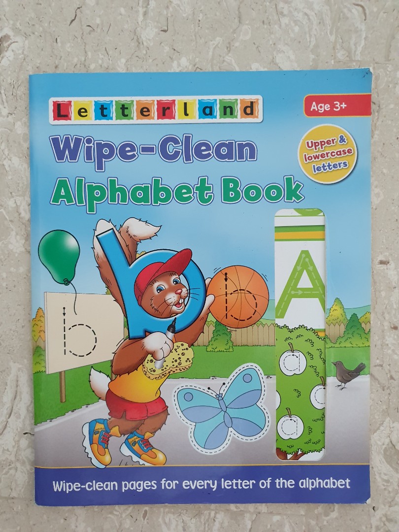 Letterland Wipe-Clean Alphabet Book, Hobbies & Toys, Books & Magazines ...