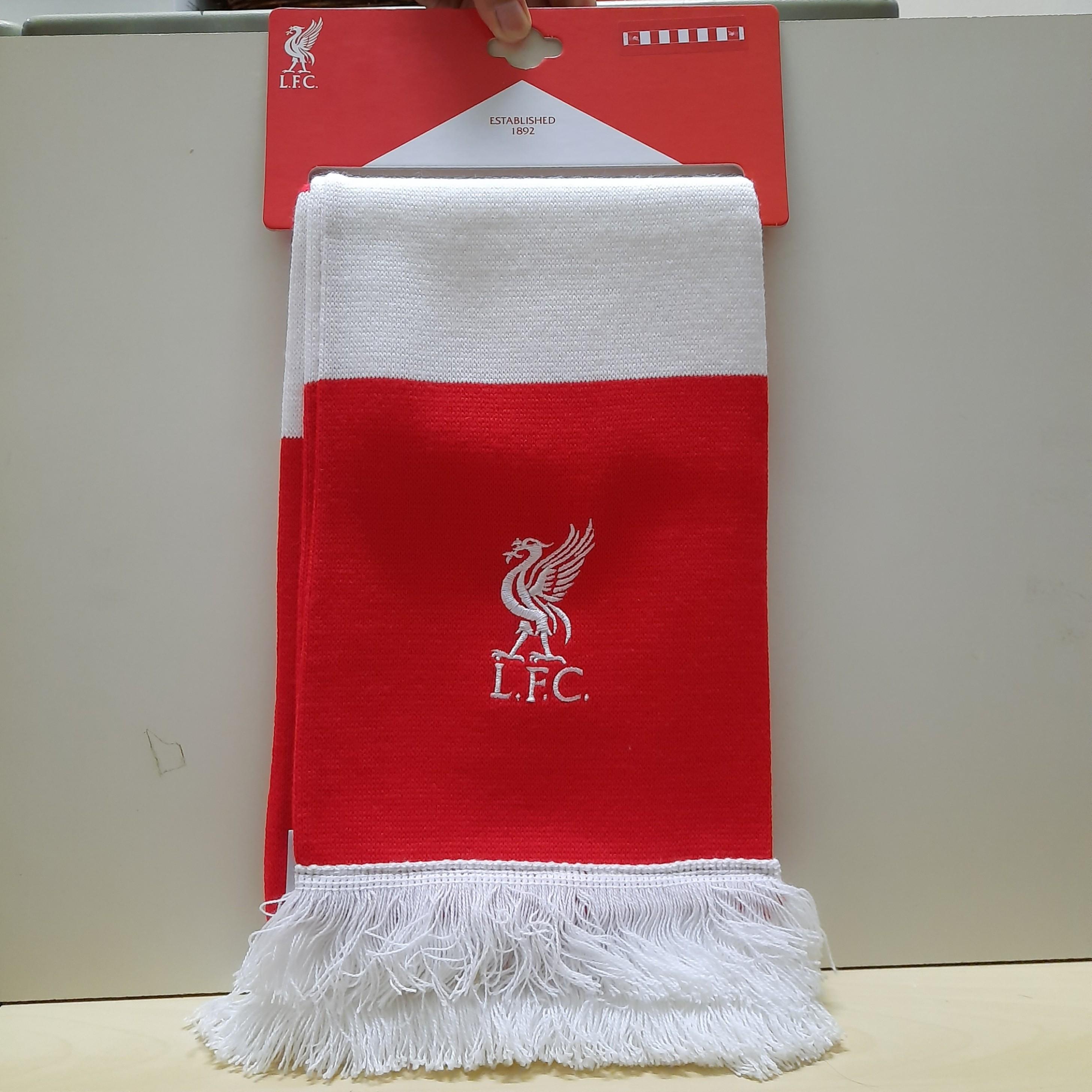 Liverpool Football Club Scarf, Luxury, Apparel on Carousell