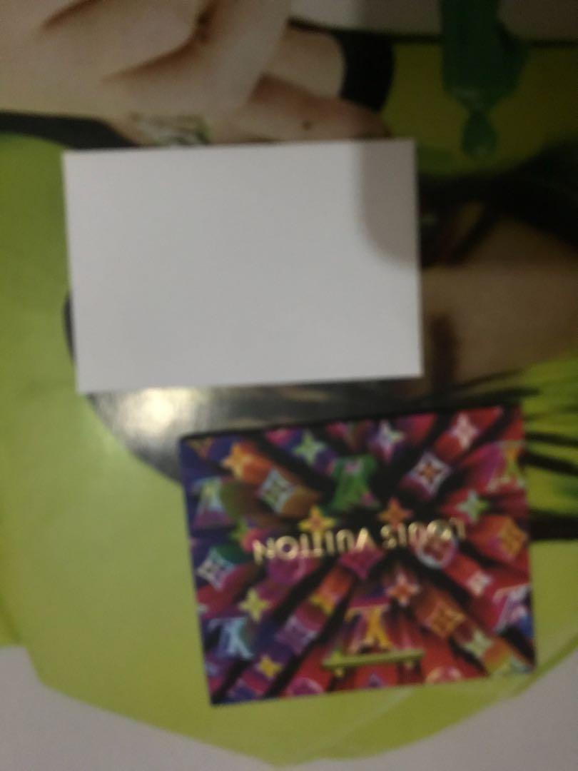 Louis Vuitton LV Book Card knowledge card paper bag paperbag dust bag ...