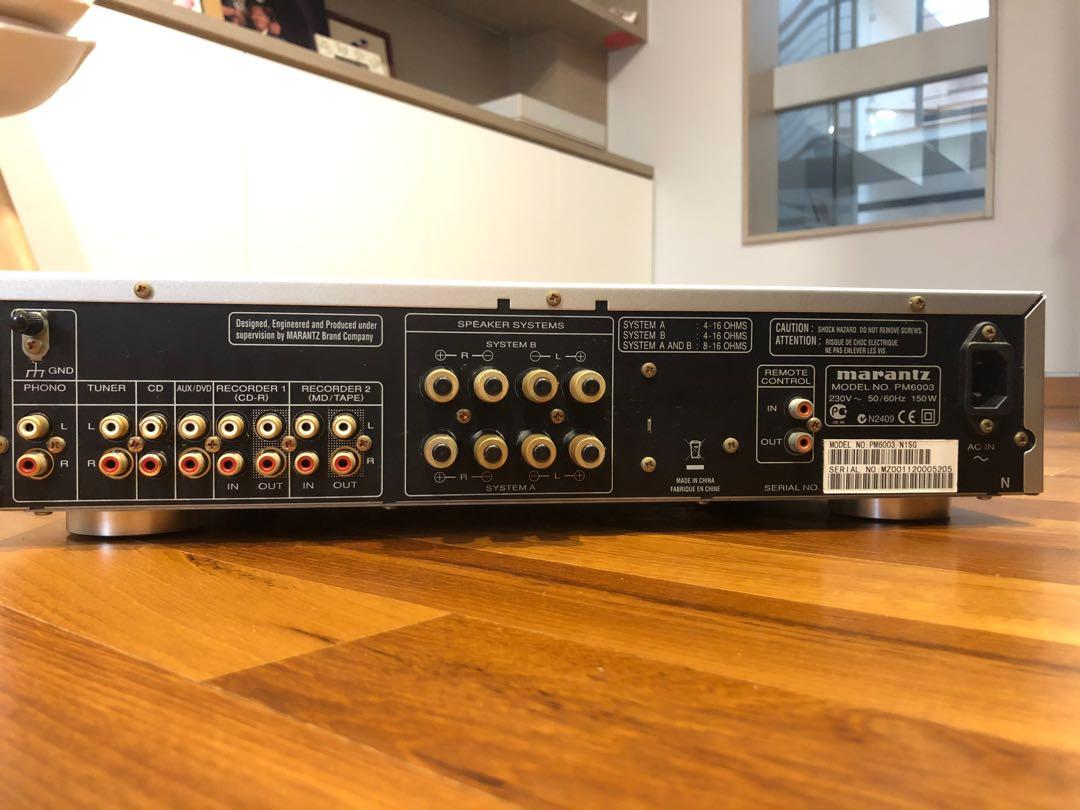 Marantz Amplifier pm6003, Audio, Soundbars, Speakers & Amplifiers on ...