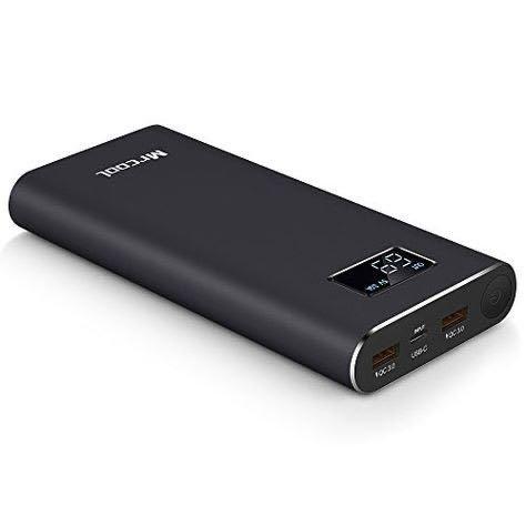 MRCOOL USB Type C Power Bank 24000mAh Triple Quick Charge 3.0 Portable ...