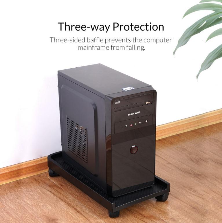 ORICO PC TROLLEY COMPUTER HOST BRACKET WITH WHEELS CPB2 PERIPHERAL ...