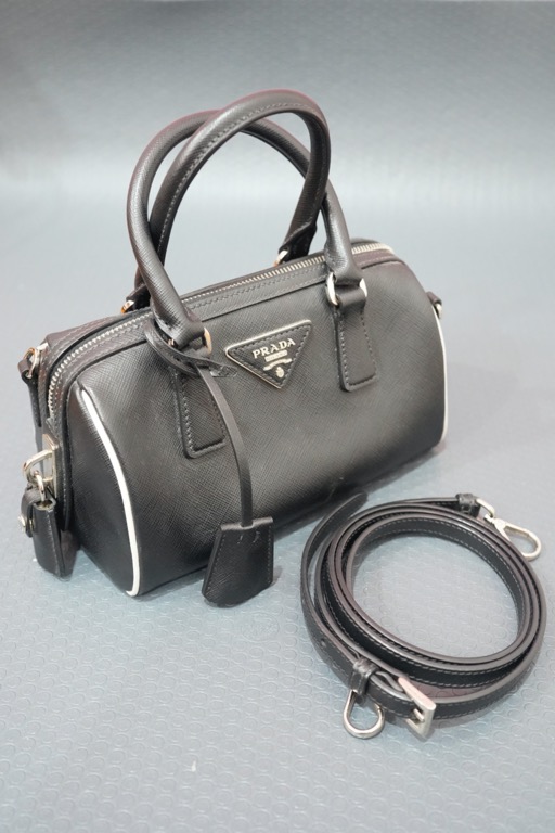 Prada Mini Sling Bag, Luxury, Bags & Wallets, Handbags on Carousell