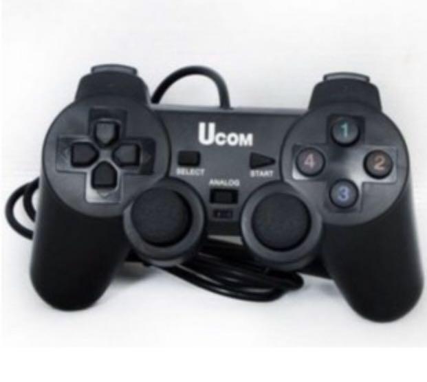 Single USB Gamepad Controller Joystick Vibration, Video Gaming, Gaming ...