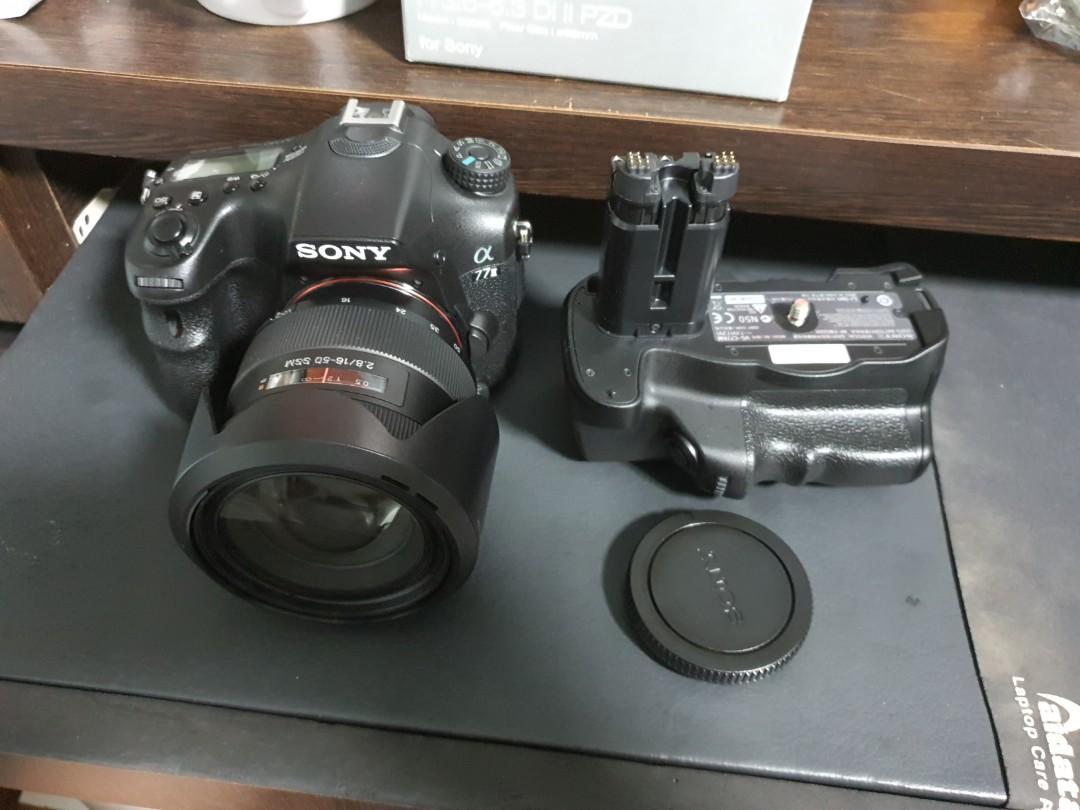 Sony A77 M2 complete with orginal Vertical Grip and 16 -50 f2.8 ssm ...