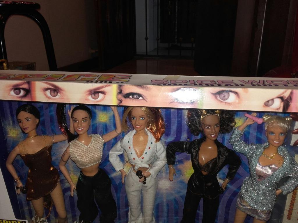 SPICE GIRLS MIB ALL 5 Barbie dolls. EXTREMELY Hard To Find!, Hobbies ...