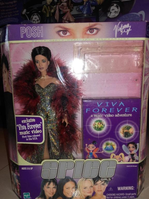 SPICE GIRLS POSH SPICE Barbie Doll MIB With DVD!, Hobbies & Toys, Toys ...