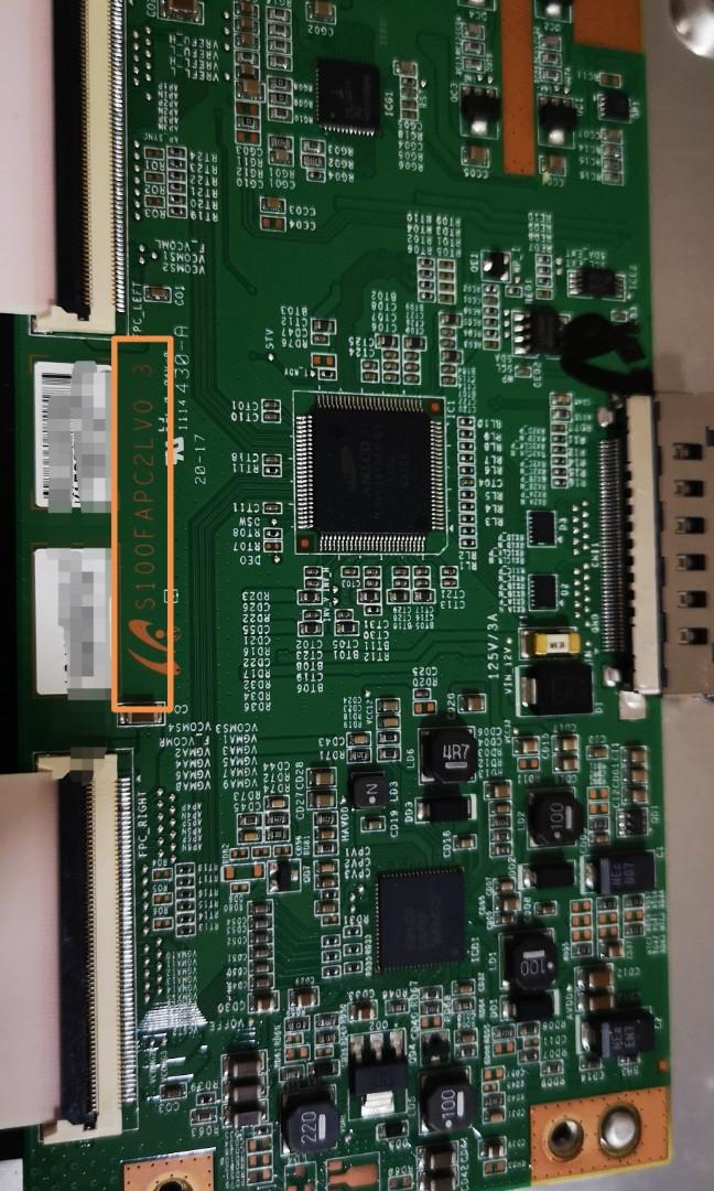 Samsung LED T-con board, TV & Home Appliances, TV & Entertainment, TV ...