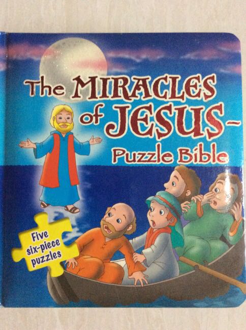 The Miracles of Jesus Puzzle Bible [With Five Six-Piece Puzzles ...