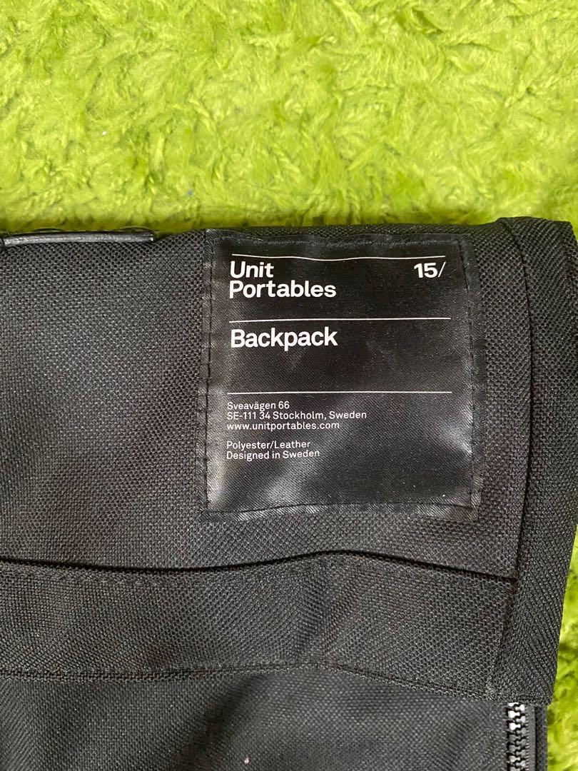 Unit Portables 15 Backpack, Men's Fashion, Bags, Backpacks on Carousell