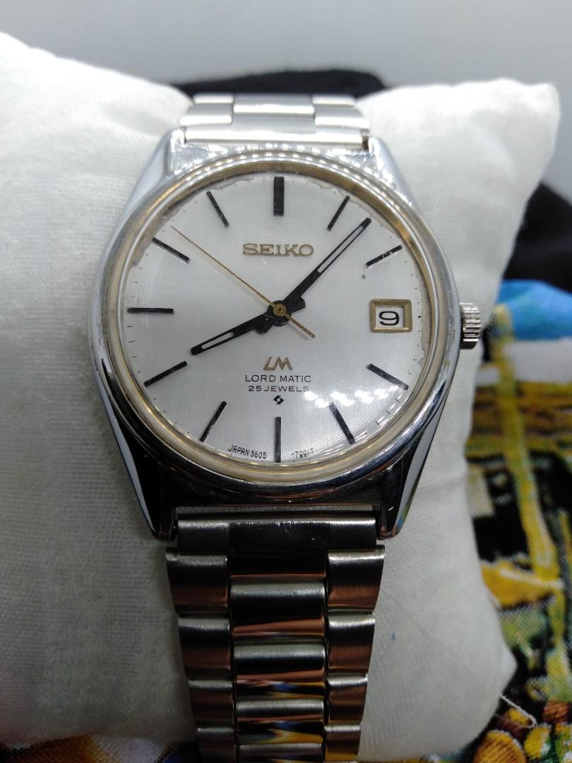 Vintage Seiko Lord matic, Men's Fashion, Watches & Accessories, Watches on Carousell