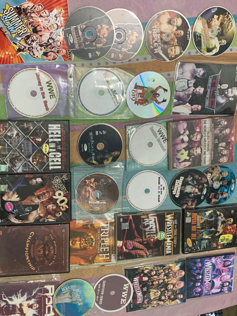 Wwe vcd wwf dvd, Hobbies & Toys, Music & Media, CDs & DVDs on Carousell