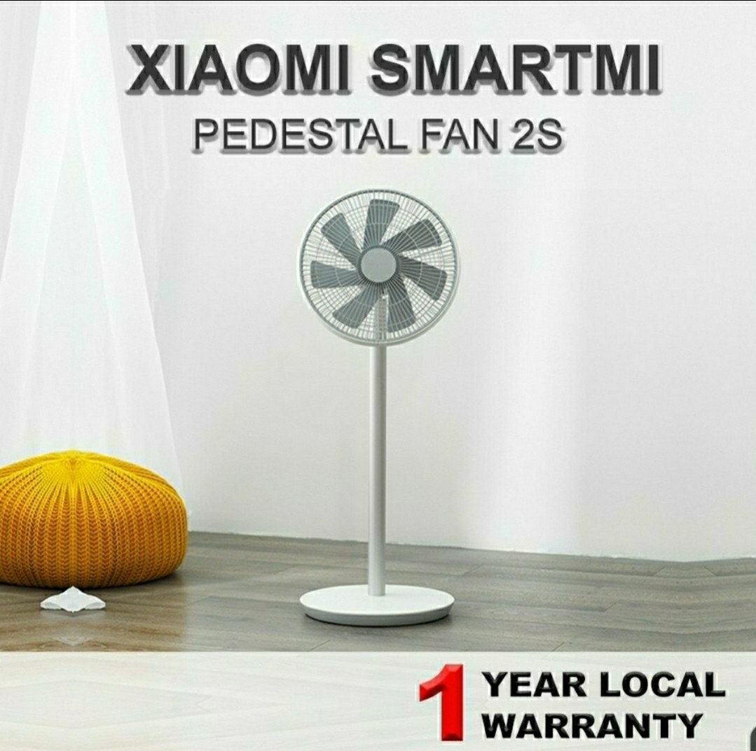 XiaoMi Smartmi Fan 2S - App Control with Battery (White), Furniture ...