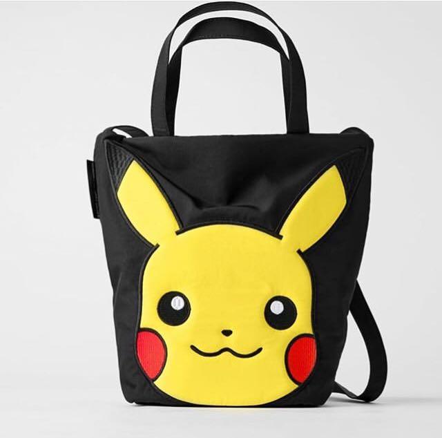Zara X Pokemon Bag, Olshop Fashion, Olshop Wanita di Carousell