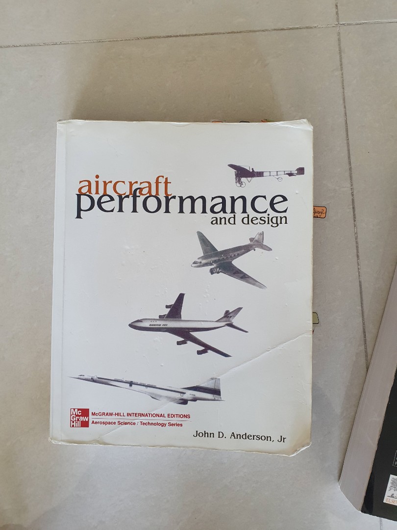 Aircraft Performance and Design, John D Anderson, Computers & Tech ...