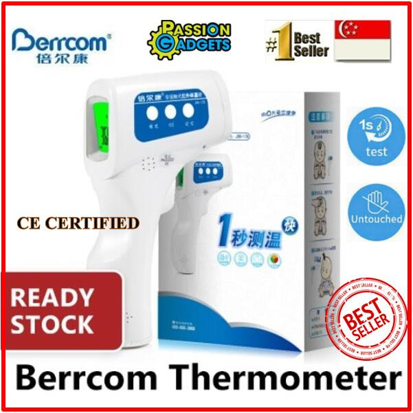 Berrcom JXB-178 Infrared Thermometer Digital Forehead Thermometers Non ...