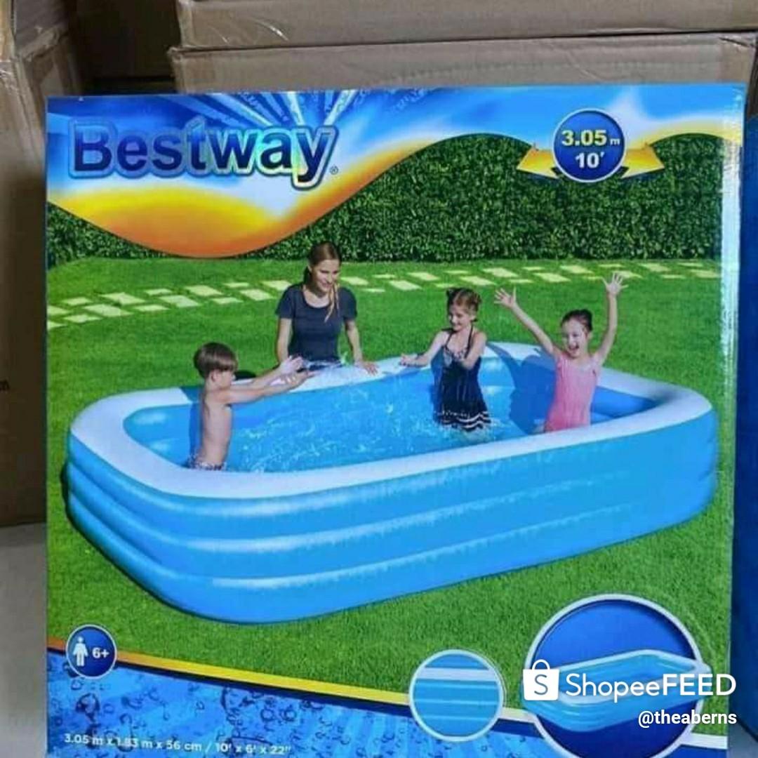 BESTWAY LARGE SWIMMING POOL, Hobbies & Toys, Toys & Games on Carousell