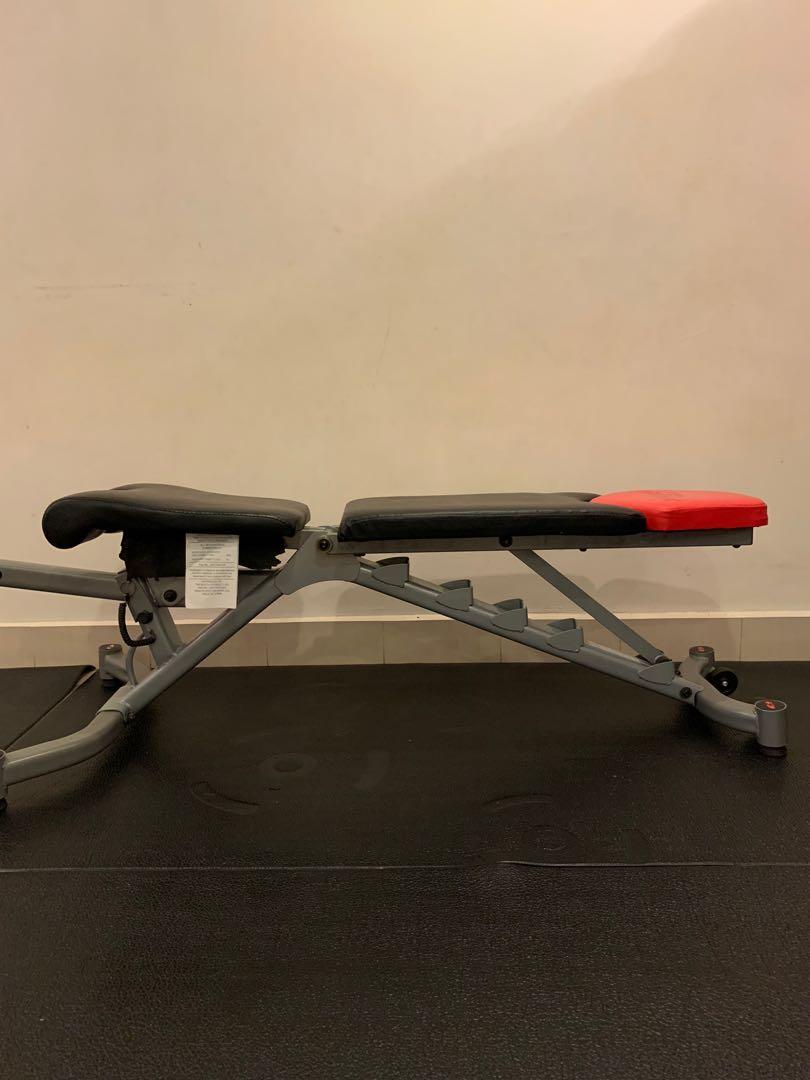 Bowflex Gym Bench, Sports Equipment, Exercise & Fitness, Weights ...
