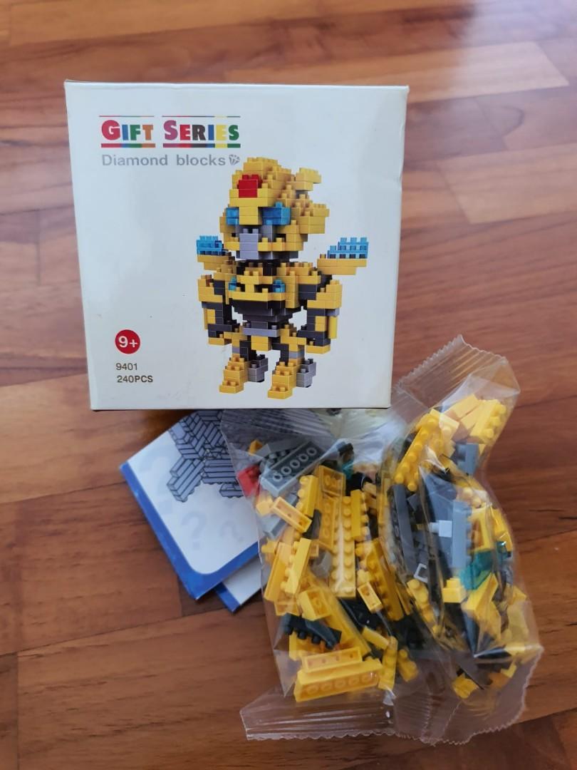 Bumblebee Nano Blocks (240 pieces), Hobbies & Toys, Toys & Games on ...