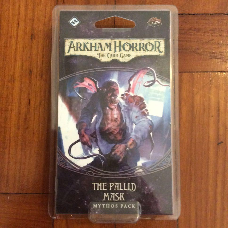 Arkham Horror The Card Game The Pallid Mask Mythos Pack 4, Hobbies ...