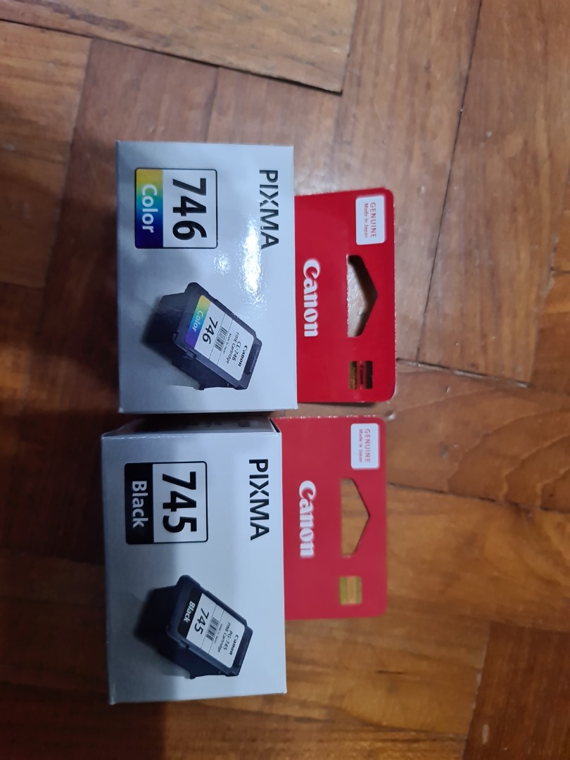 Canon Pixma Ink 745 and 746, Computers & Tech, Printers, Scanners ...