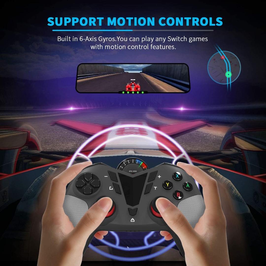 Delta essentials Bluetooth Wireless Pro Controller for Nintendo Switch ...