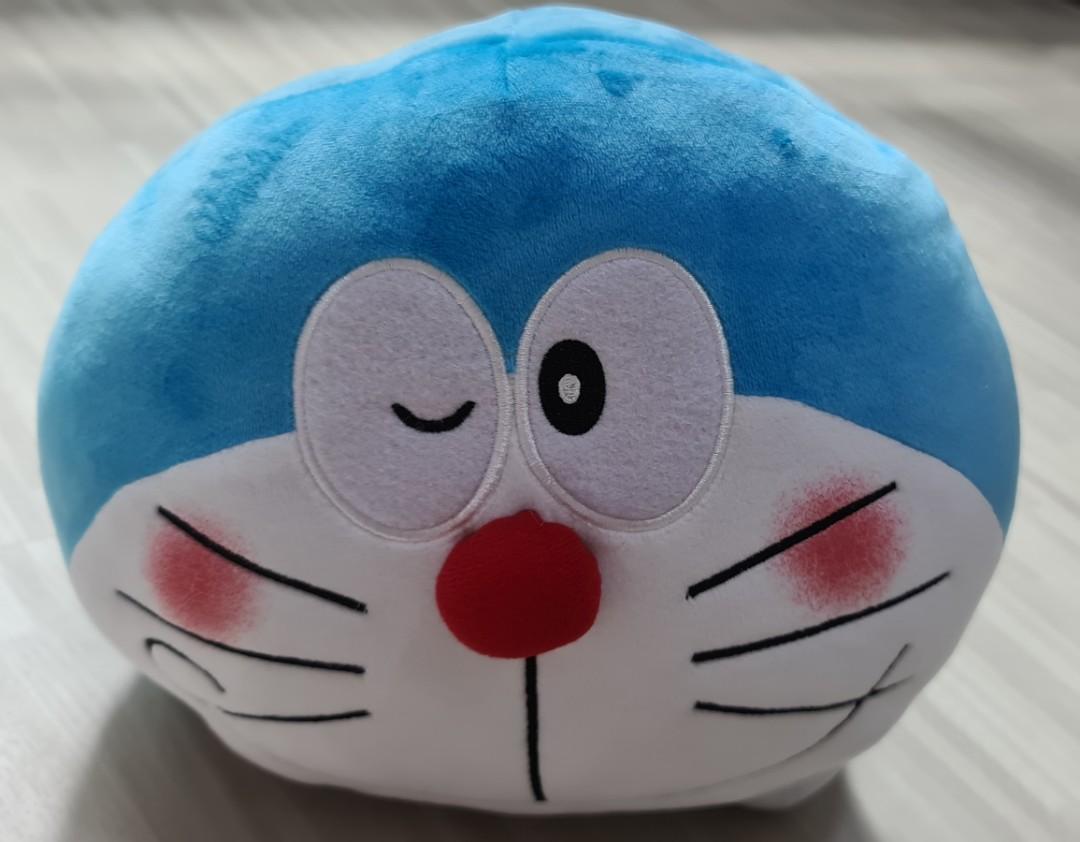 Doraemon lying down plush toy, Hobbies & Toys, Toys & Games on Carousell
