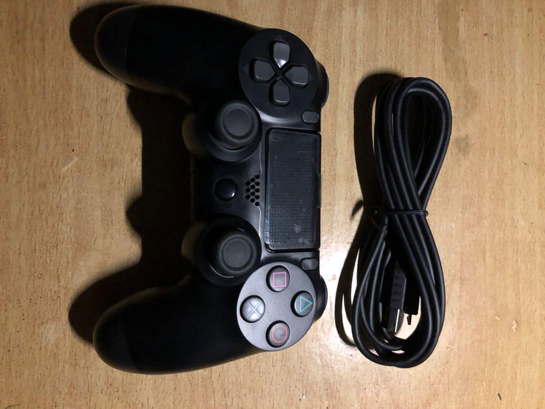DOUBLESHOCK 4 ps4 Wired Controller, Video Gaming, Gaming Accessories ...