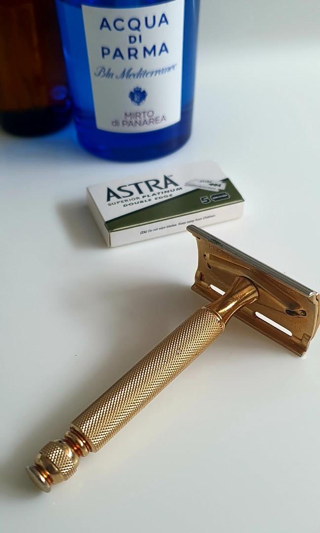 Gillette Tech Vintage (1940s) Ball End Two Tone Razor REGUS PAT OFF ...