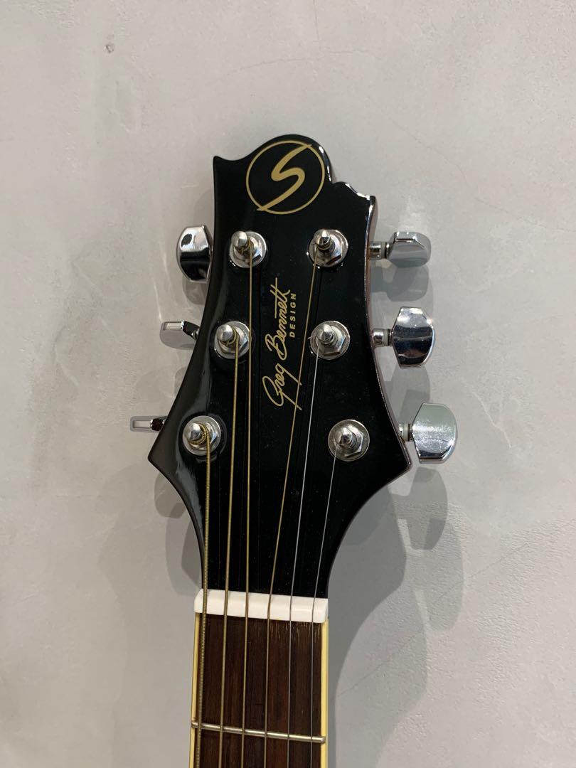 Greg Bennett Guitar, Hobbies & Toys, Music & Media, Musical Instruments ...