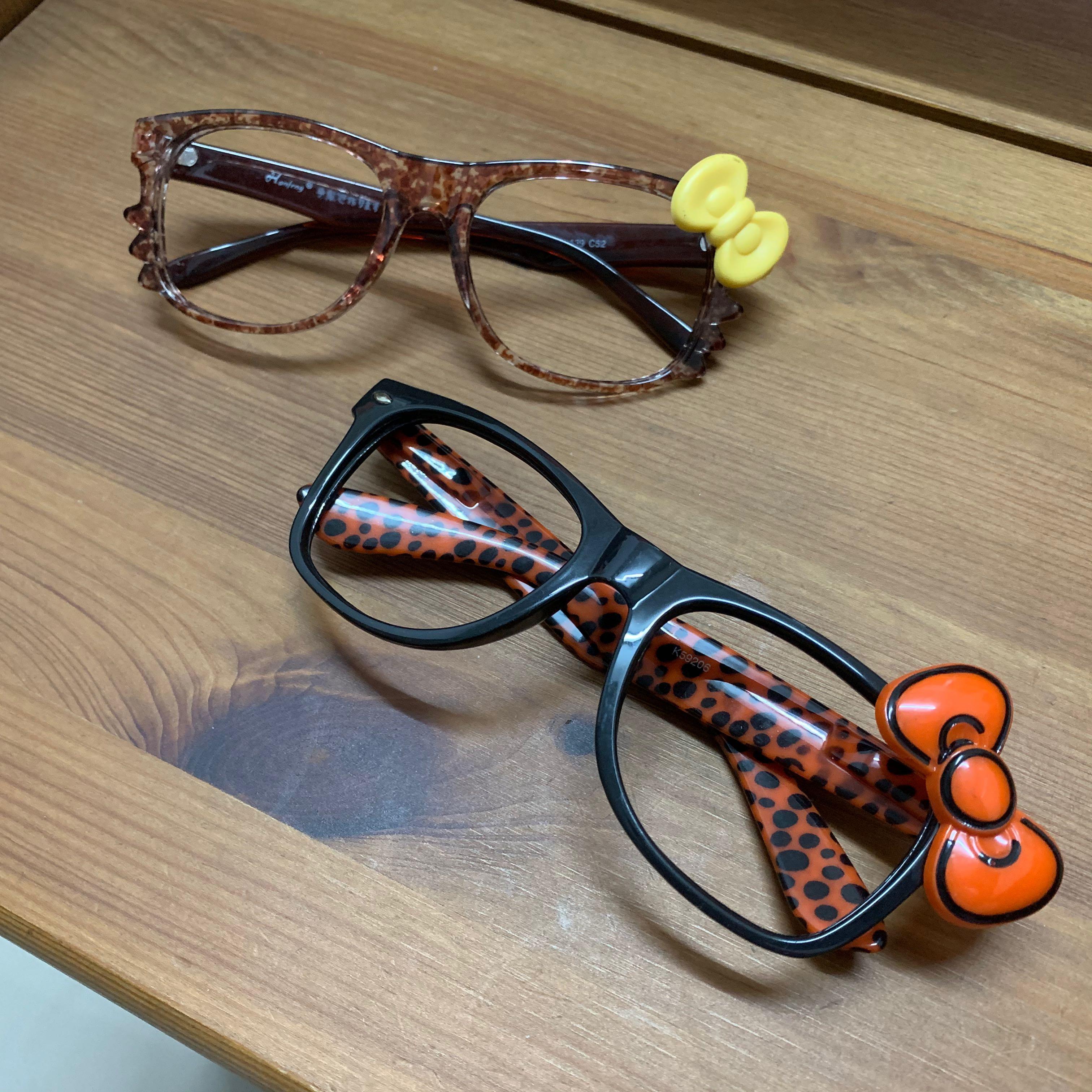 Hello kitty frame (without lenses), Women's Fashion, Jewelry ...