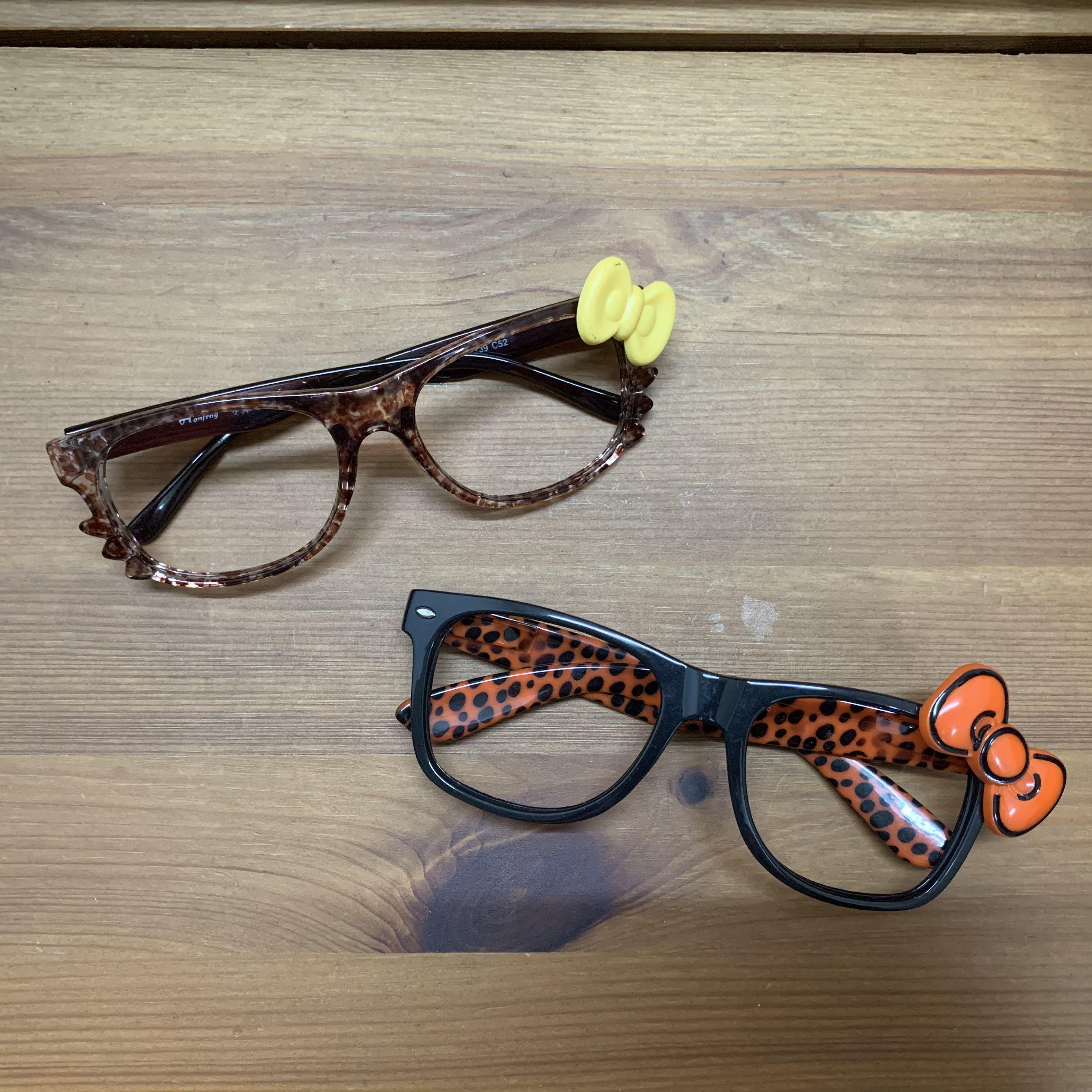 Hello kitty frame (without lenses), Women's Fashion, Jewelry ...