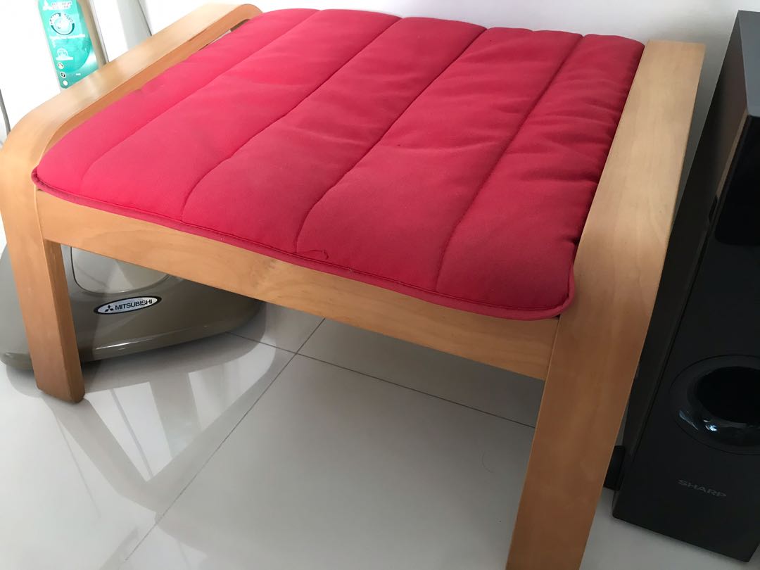 IKEA leg rest, Furniture & Home Living, Furniture, Chairs on Carousell