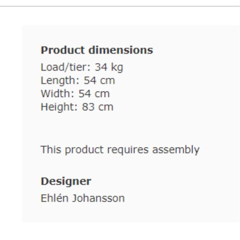 Ikea Udden storage trolley, Furniture & Home Living, Furniture, Shelves ...