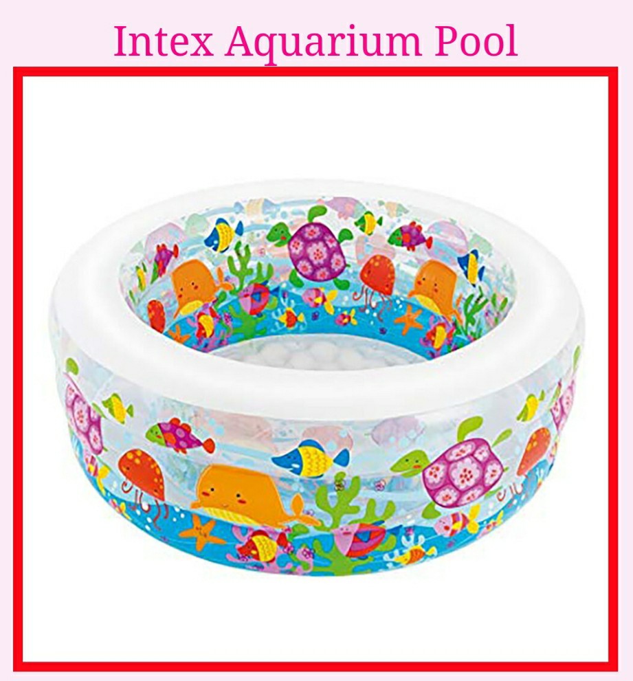 Intex Aquarium Pool, Babies & Kids, Infant Playtime on Carousell