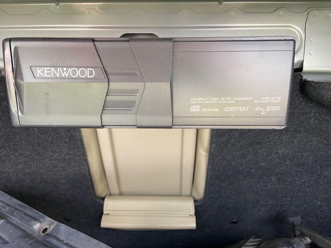 Kenwood CD player with boot back disc changer, Car Accessories ...