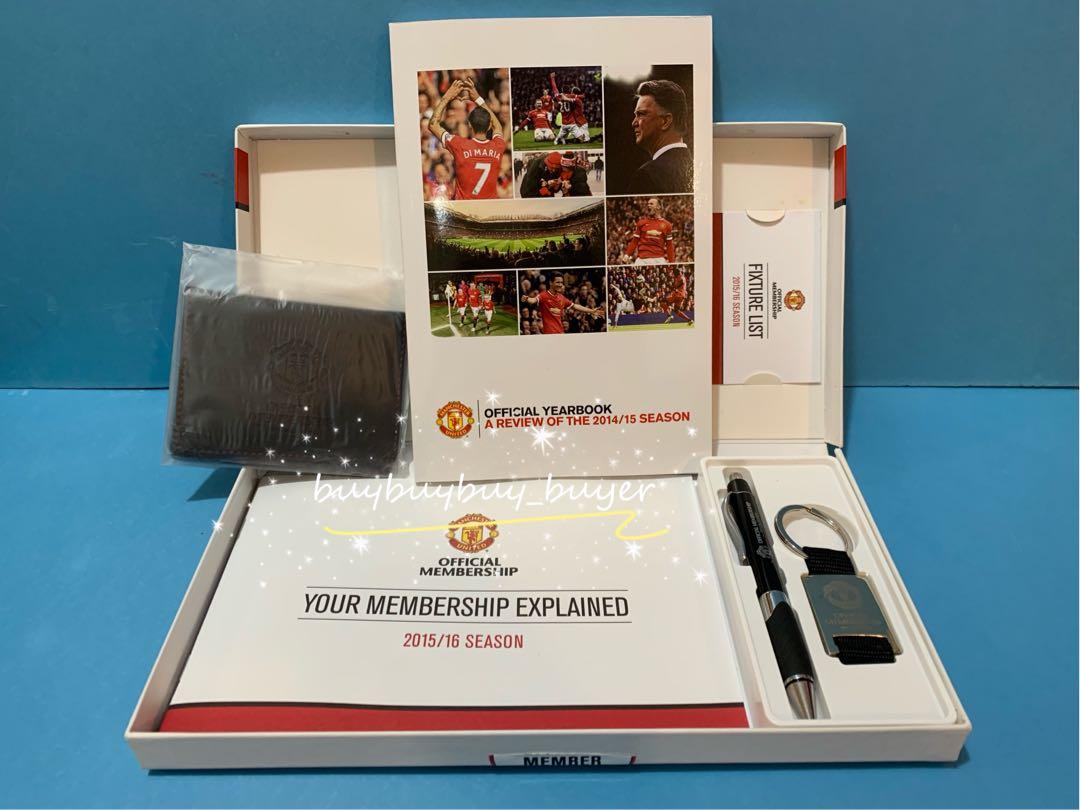 Manchester United membership gift set, 門票＆禮券, 本地景點門票及交通 - Carousell