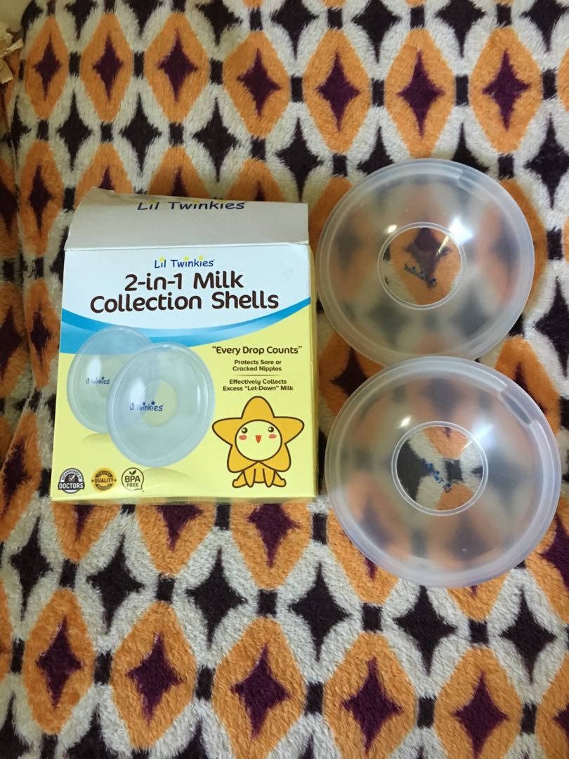 Milk collection shells, Babies & Kids, Nursing & Feeding, Breastfeeding ...
