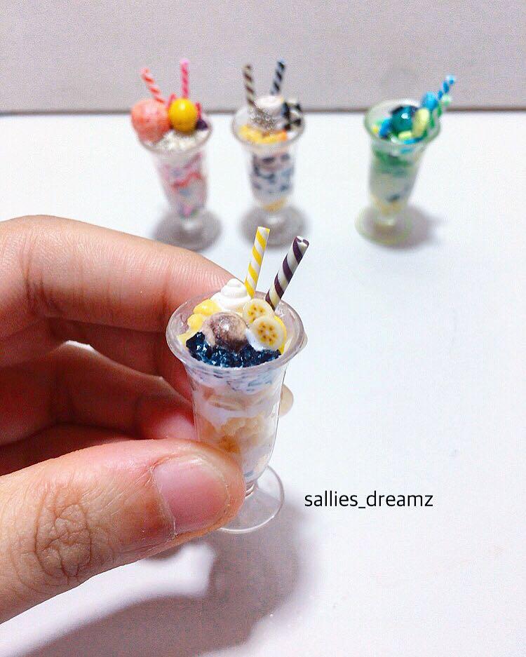 Miniature food ice cream sundae, Food & Drinks, Local Eats on Carousell