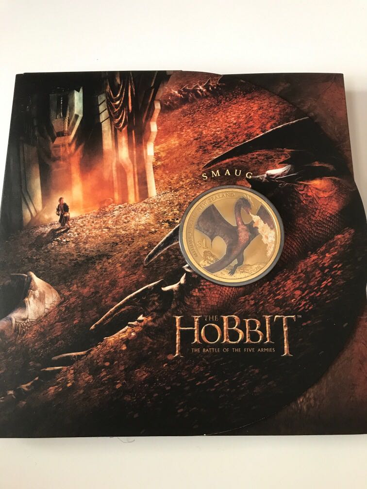 New Zealand - 2014 - $1 Uncirculated Coin - The Hobbit: Battle of the ...