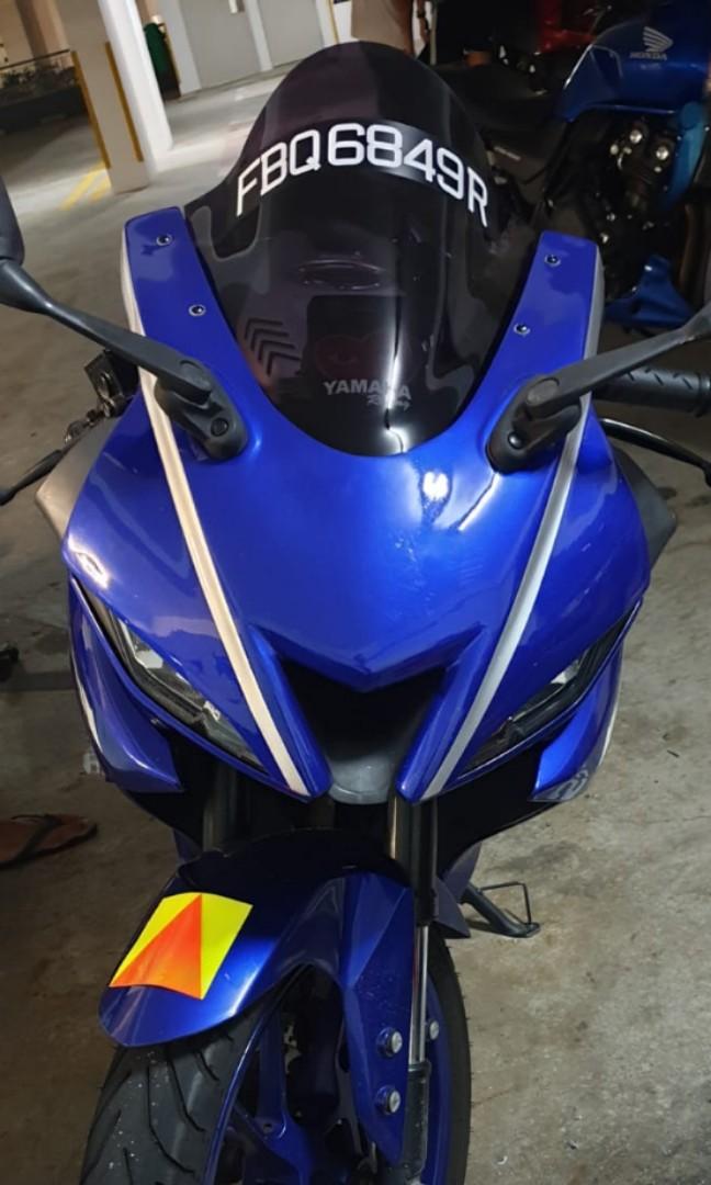 [R15 V3] Mask R15 V3 Model R6 (without LED), Motorcycles, Motorcycle ...