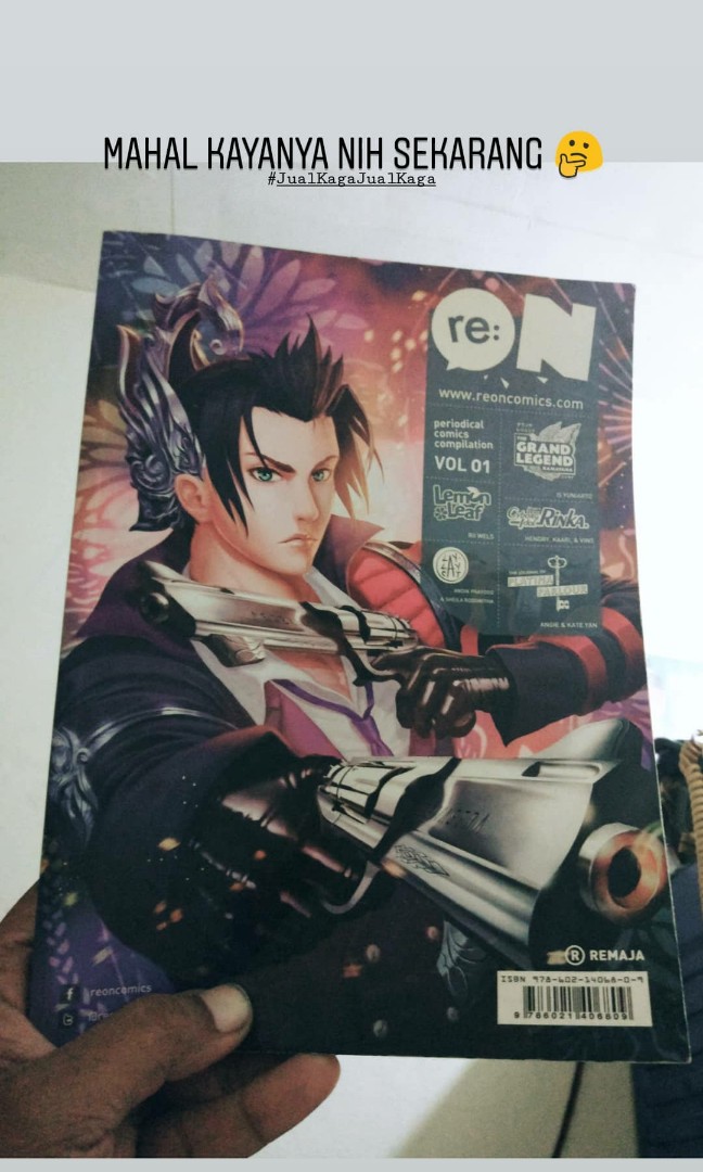 Reon comics VOL.1 (rare), Buku & Alat Tulis, Komik dan Manga di Carousell