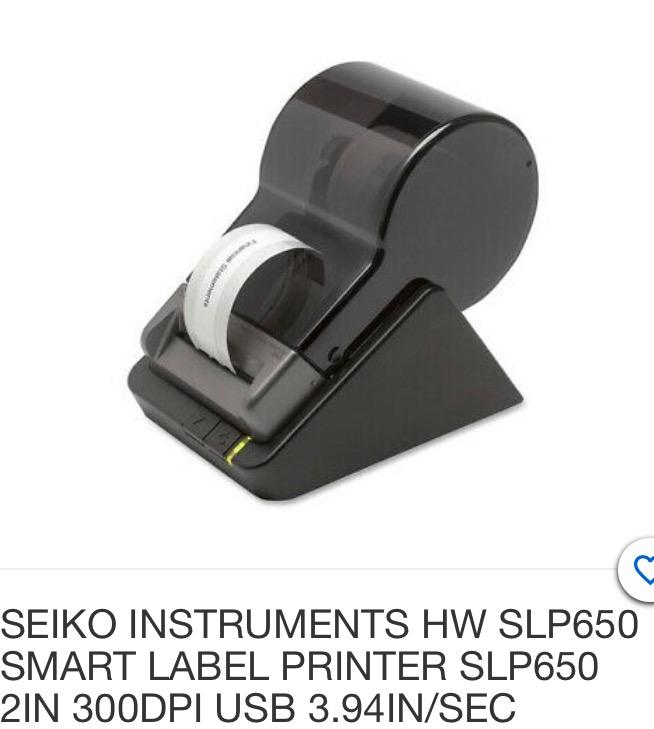 Seiko Smart Label Printer Free software, Free Labels and Free delivery ...