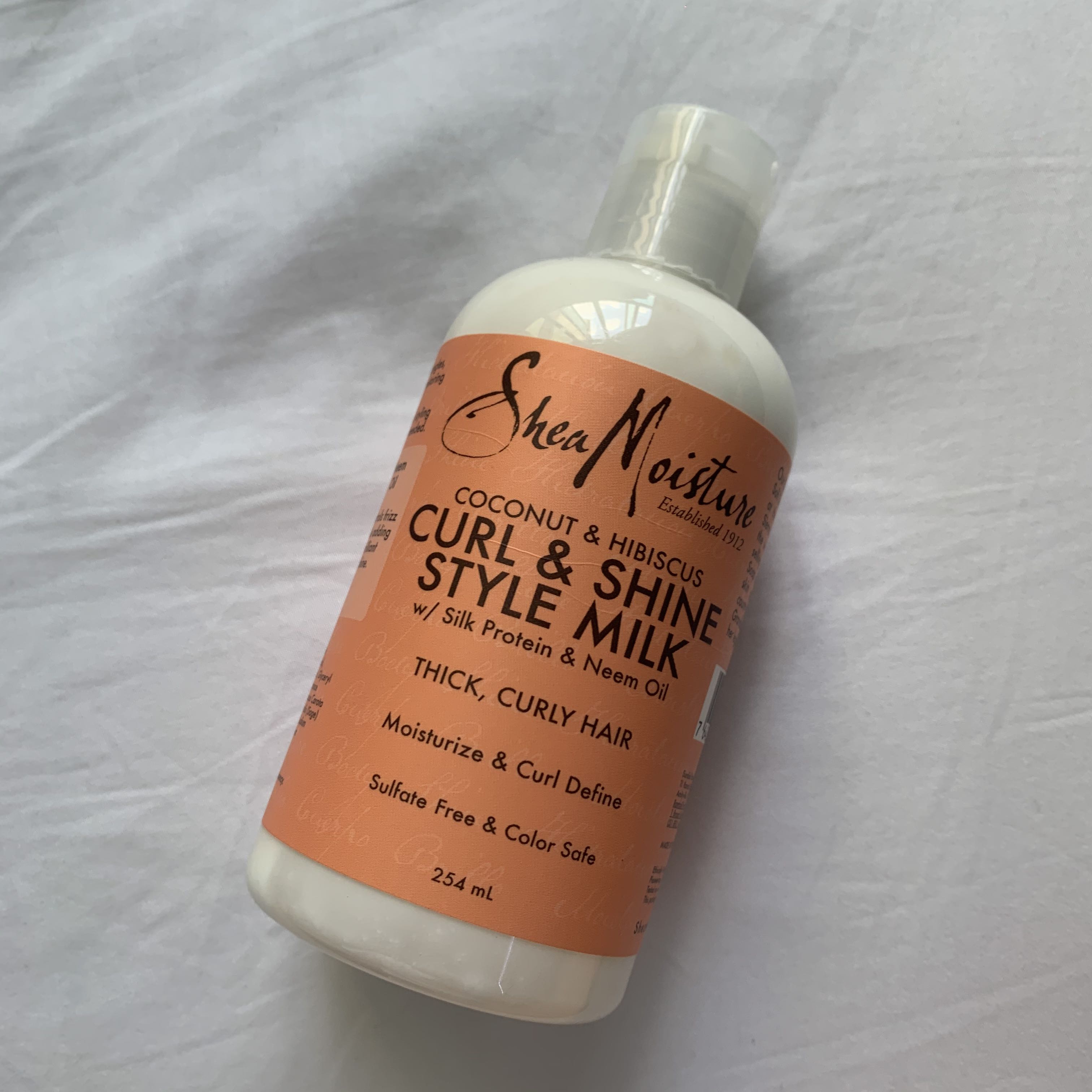 Shea Moisture Coconut and Hibiscus Curl and Shine Style Milk, Health ...